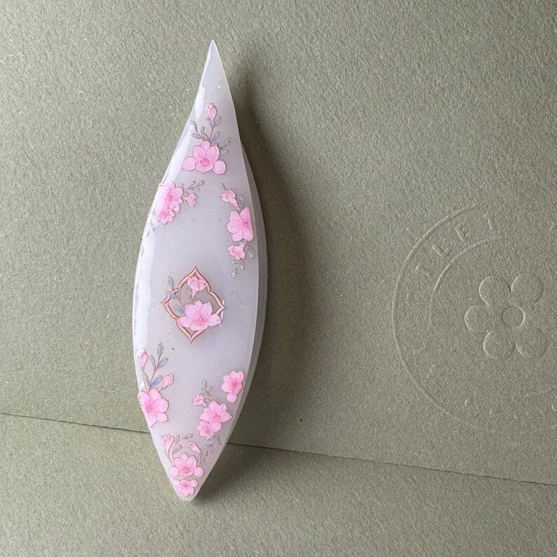 Forbidden City - Hand Decorated Large Clover Style Tatting Shuttle ...