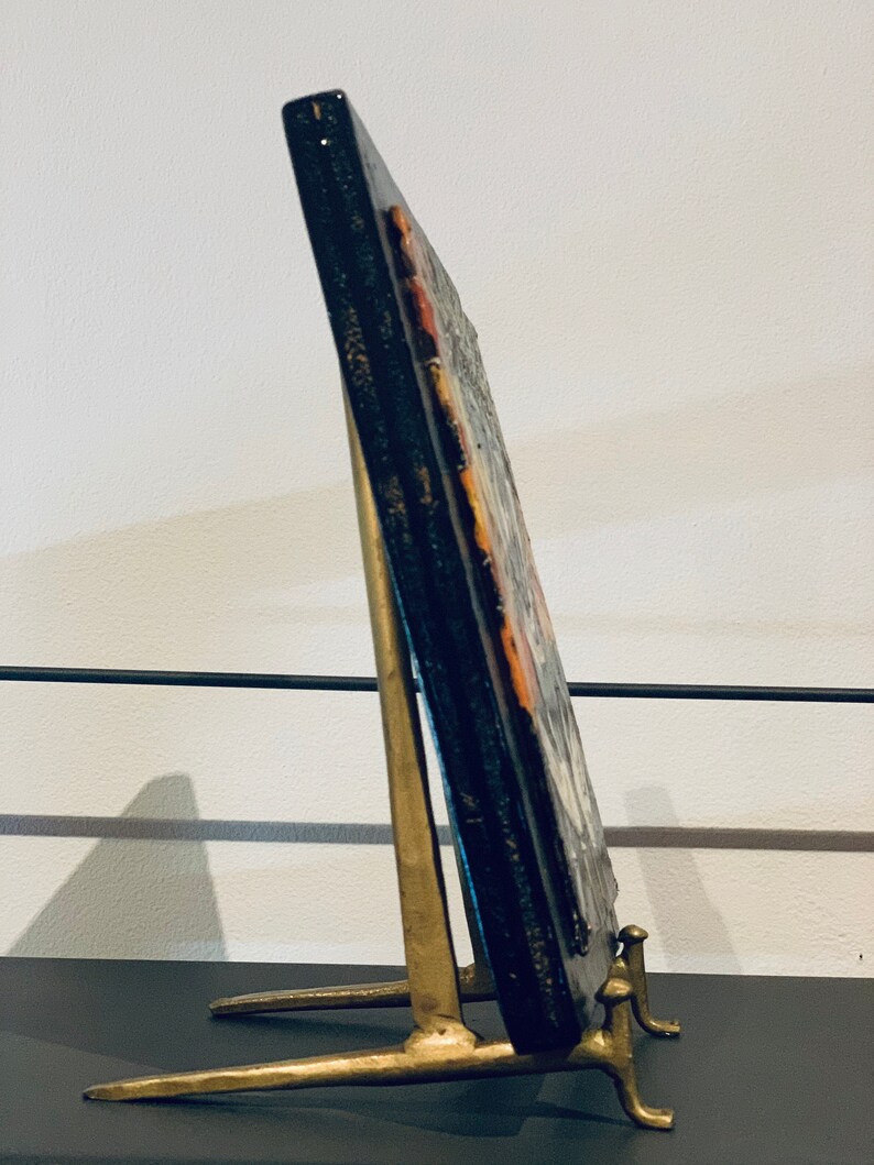 Pray Original Collage Mixed Media Art on Wood-street Art-urban Art-god ...