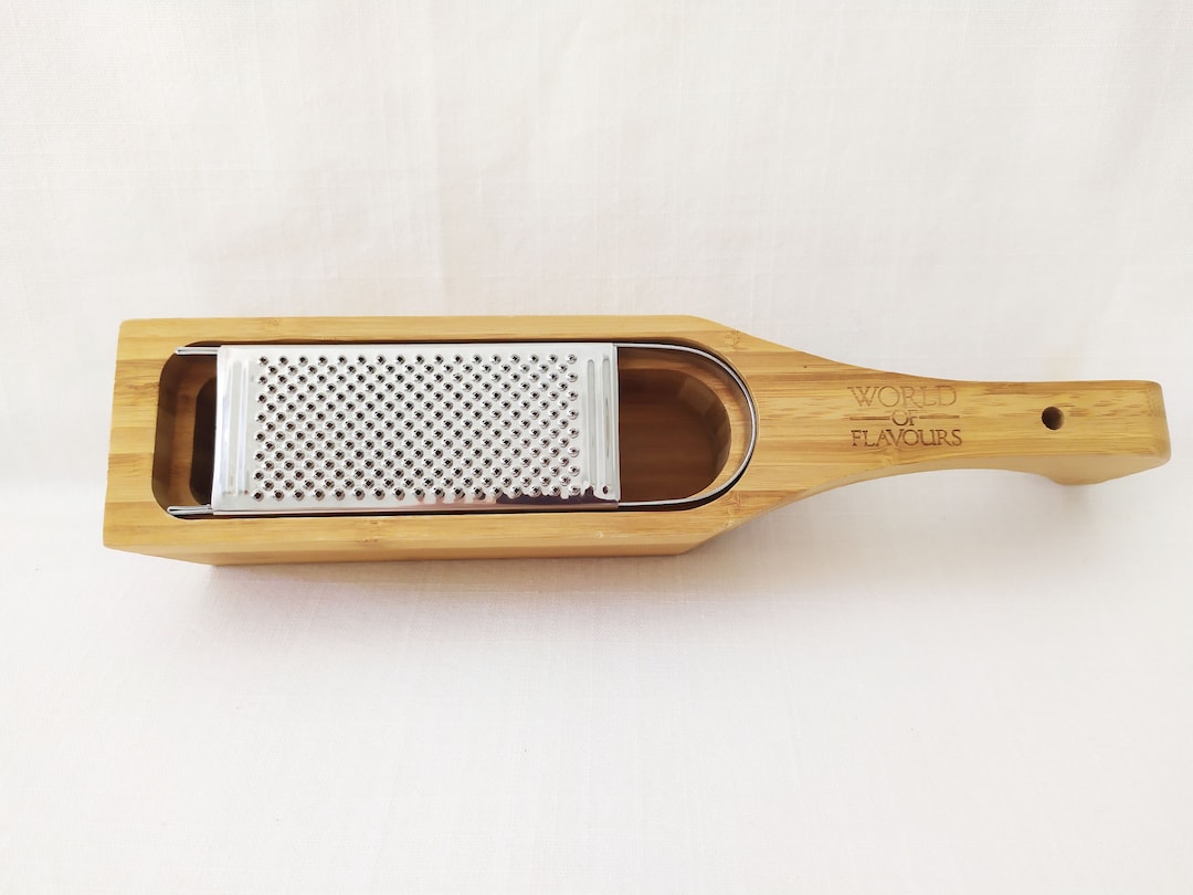 Wooden Cheese Grater, World of Flavours Italian Bamboo Wood Parmesan Cheese Grater - Etsy