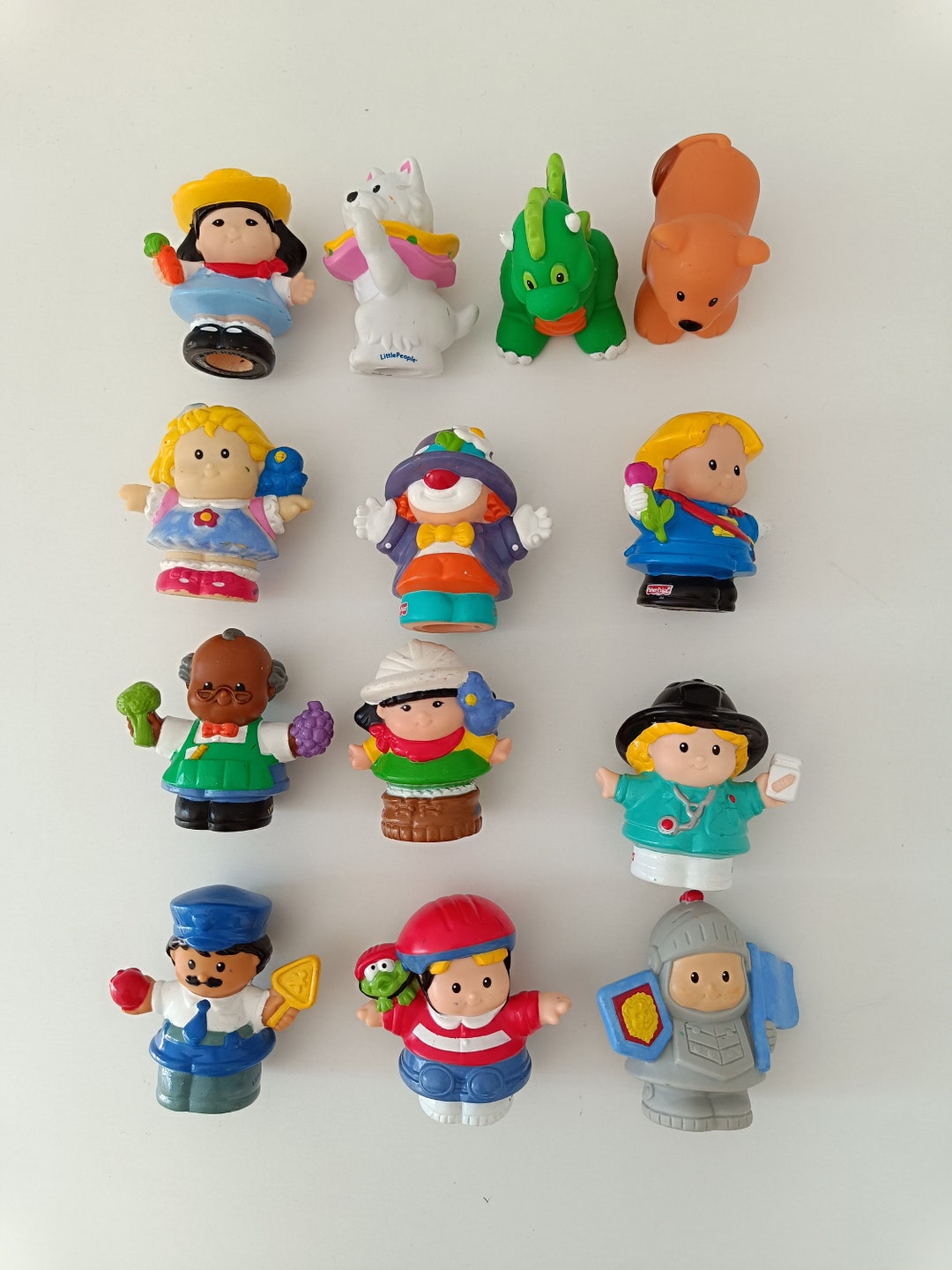Fisher Price Little People Dolls, Vintage 2001- 2004, Replacement ...