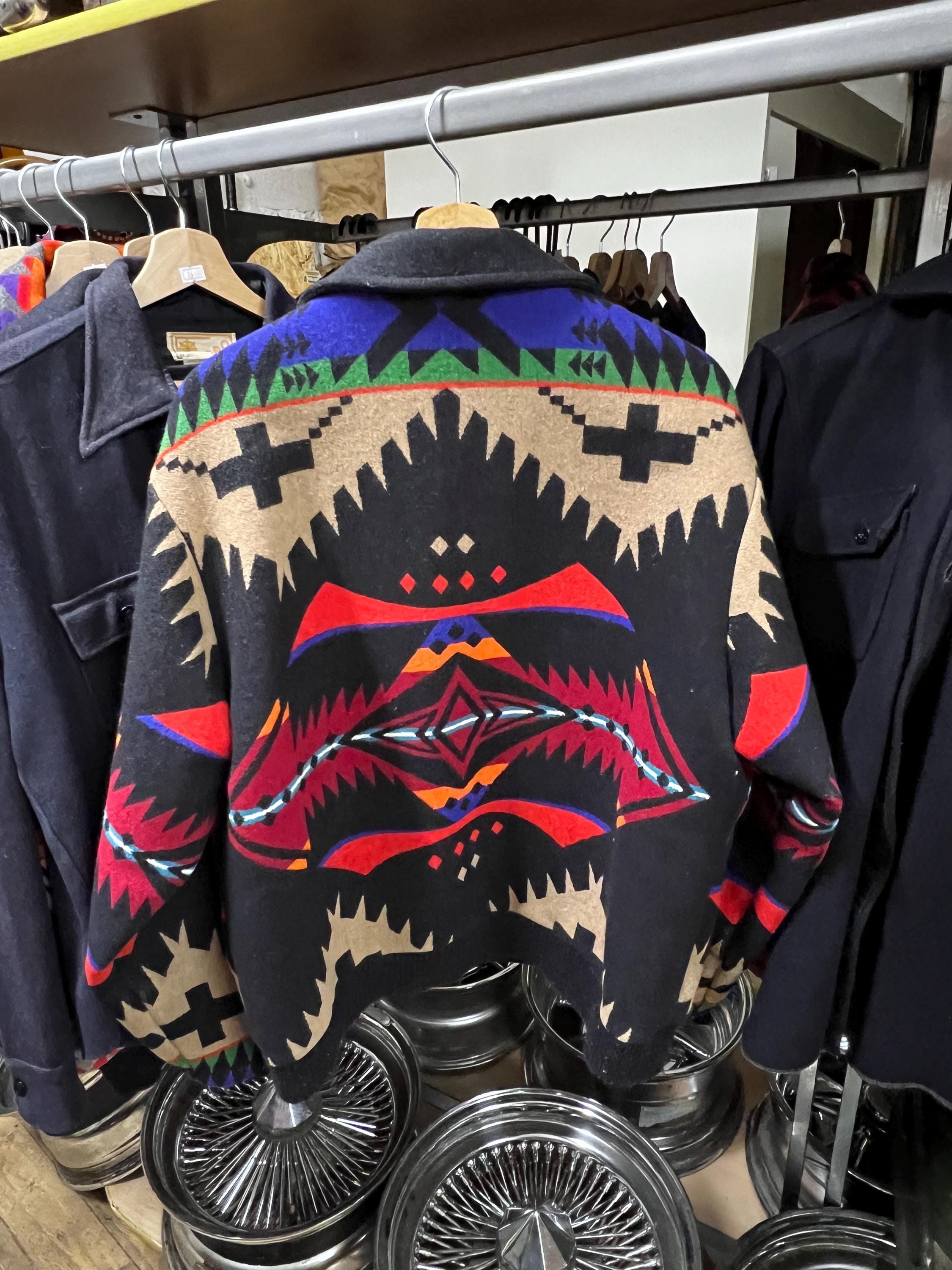 Vintage PENDLETON High Grade Western Wear Pre-owned Cheyenne Robe ...