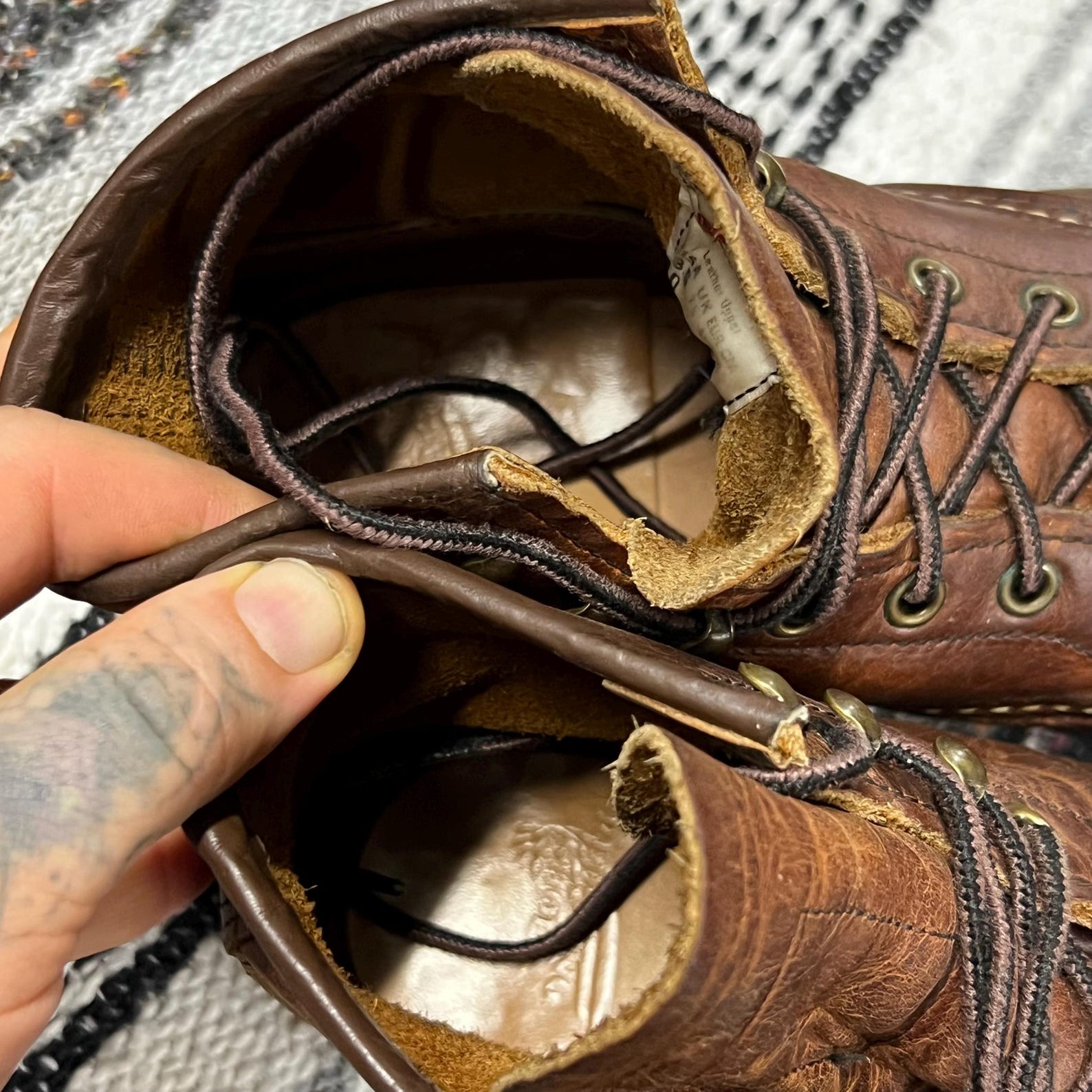 RED WING 3343, Red Wing Blacksmith Boots, Copper Rough & Tough ...