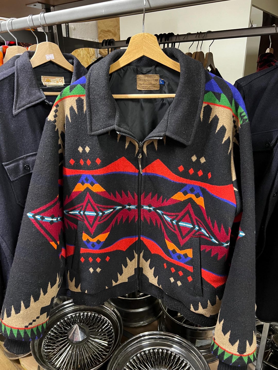 Vintage PENDLETON High Grade Western Wear Pre-owned Cheyenne Robe ...