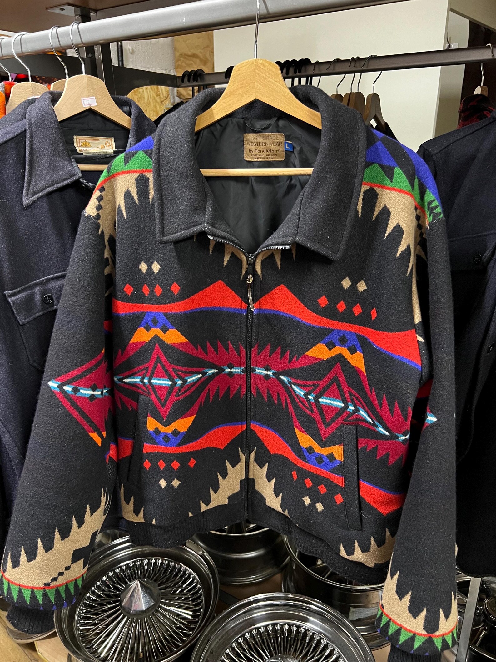 Vintage PENDLETON High Grade Western Wear Pre-owned Cheyenne Robe ...
