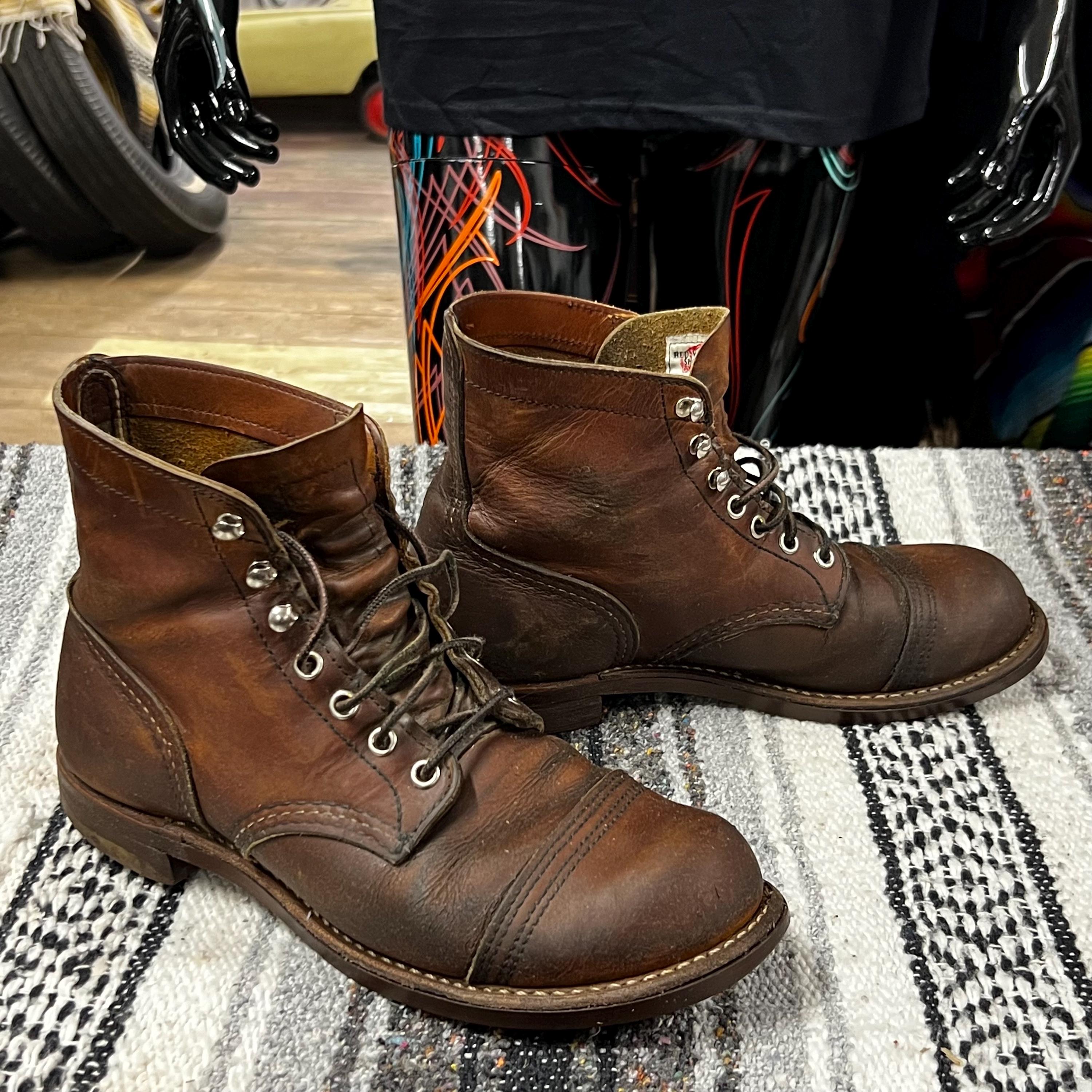 RED WING 8085, Red Wing Iron Ranger, Copper Rough & Tough, Red Wing ...