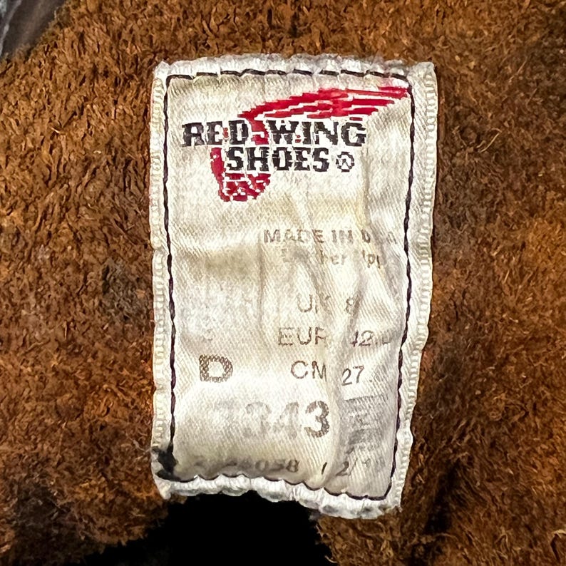 RED WING 3343, Red Wing Blacksmith Boots, Copper Rough & Tough ...