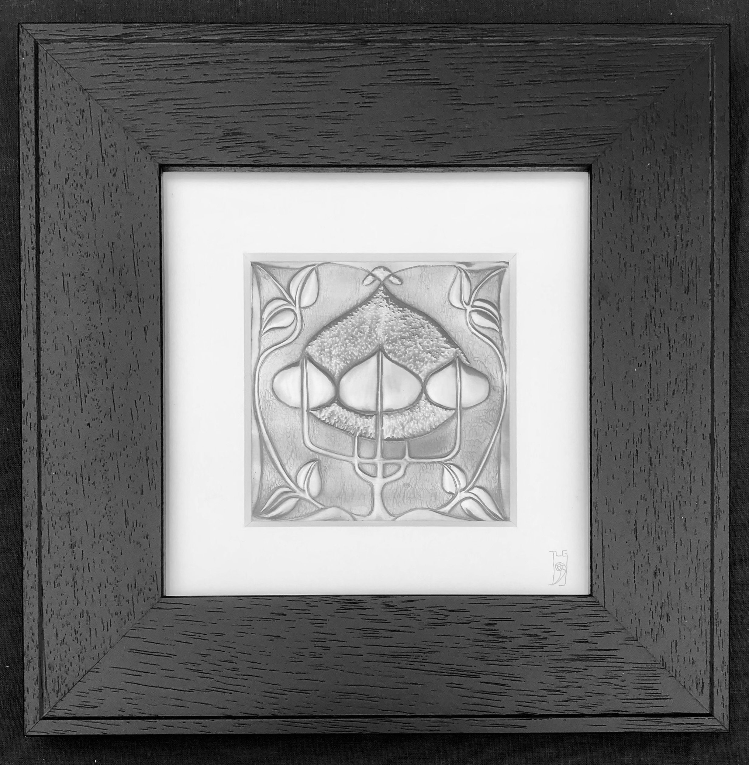 Tree of Life Design Picture in Pewter Repoussé - Etsy