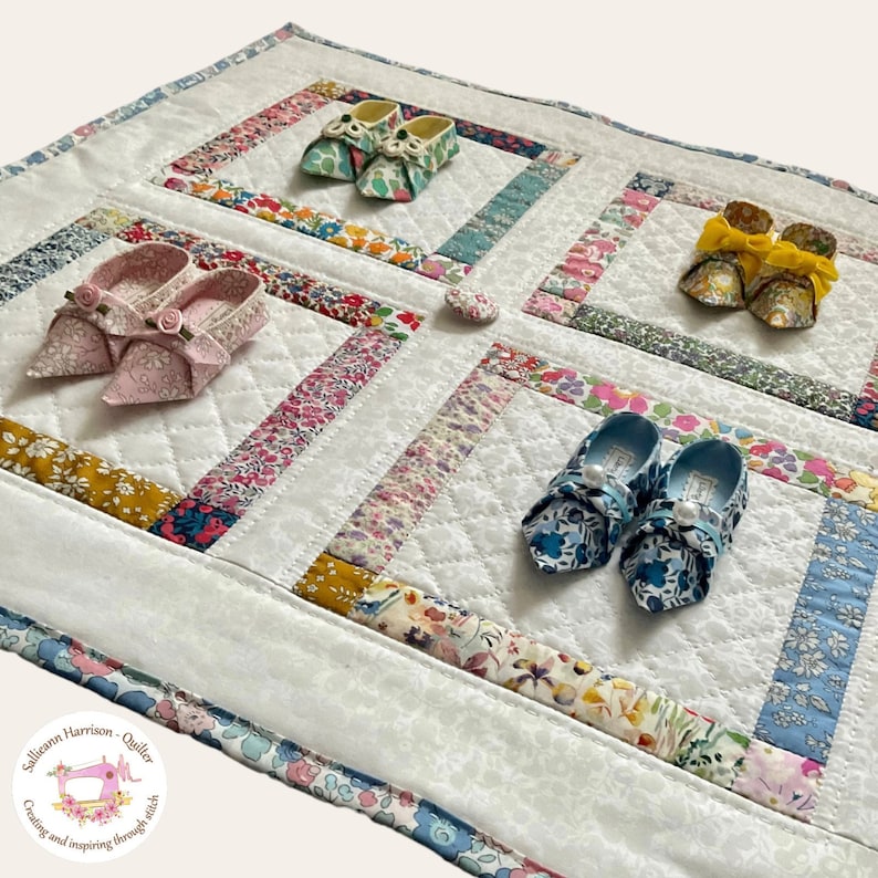 Liberty Shoe Box Quilt PDF Sewing Pattern with Free Bonus - Etsy