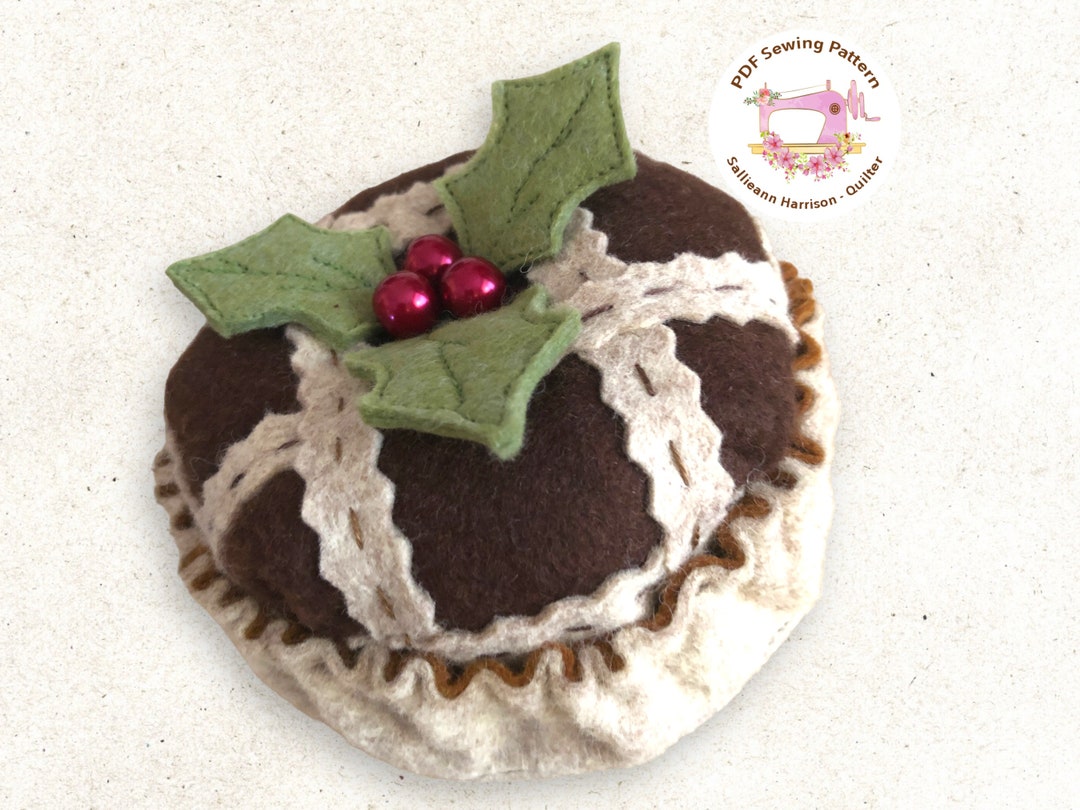 Mince Pie Pincushion PDF Sewing Pattern - Etsy