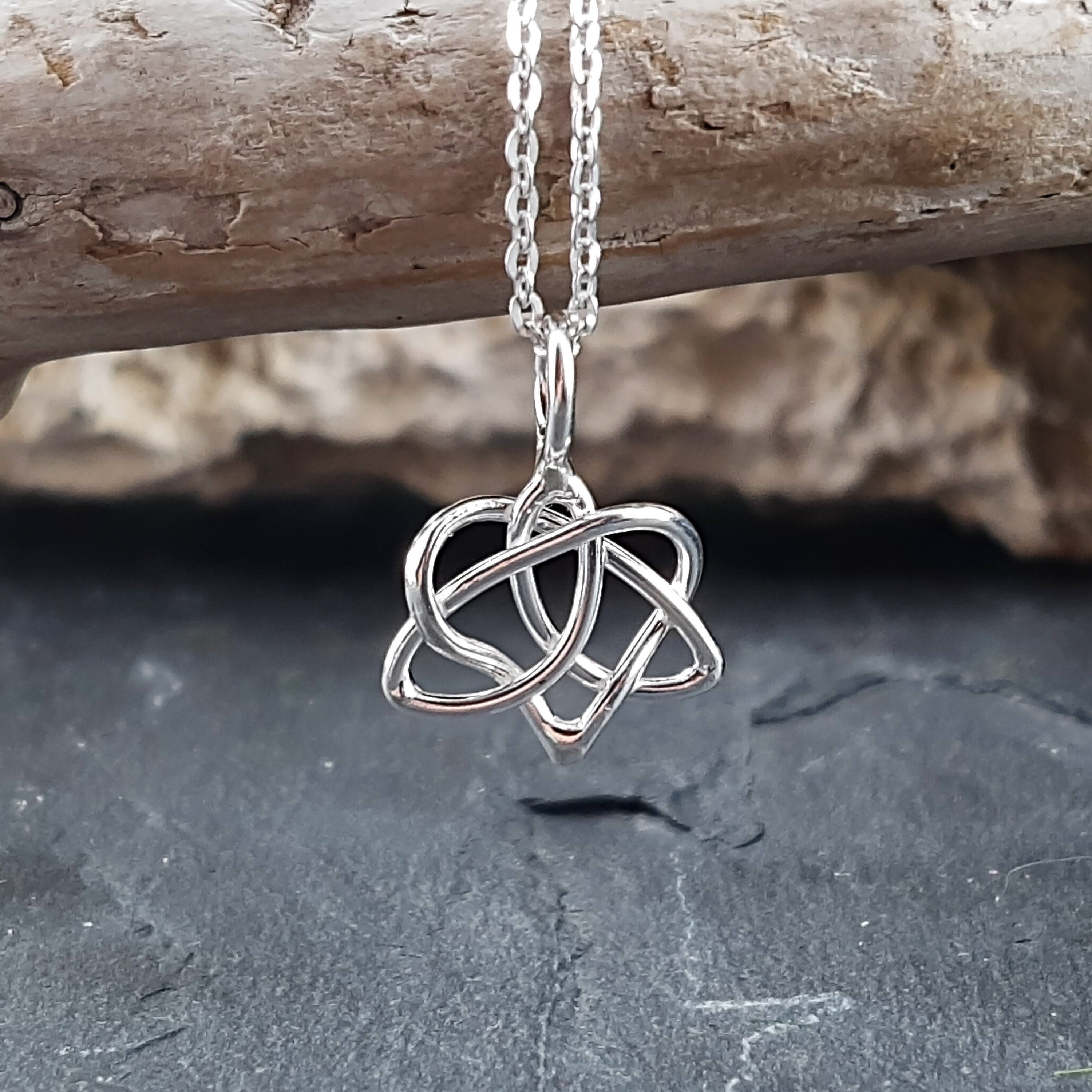 Sister Celtic Knot Pendant Celtic Knot Celtic Jewelry 925 - Etsy