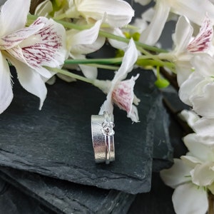 Small 925 Sterling Silver Lilac Flower Ring for Women of Girls - Etsy