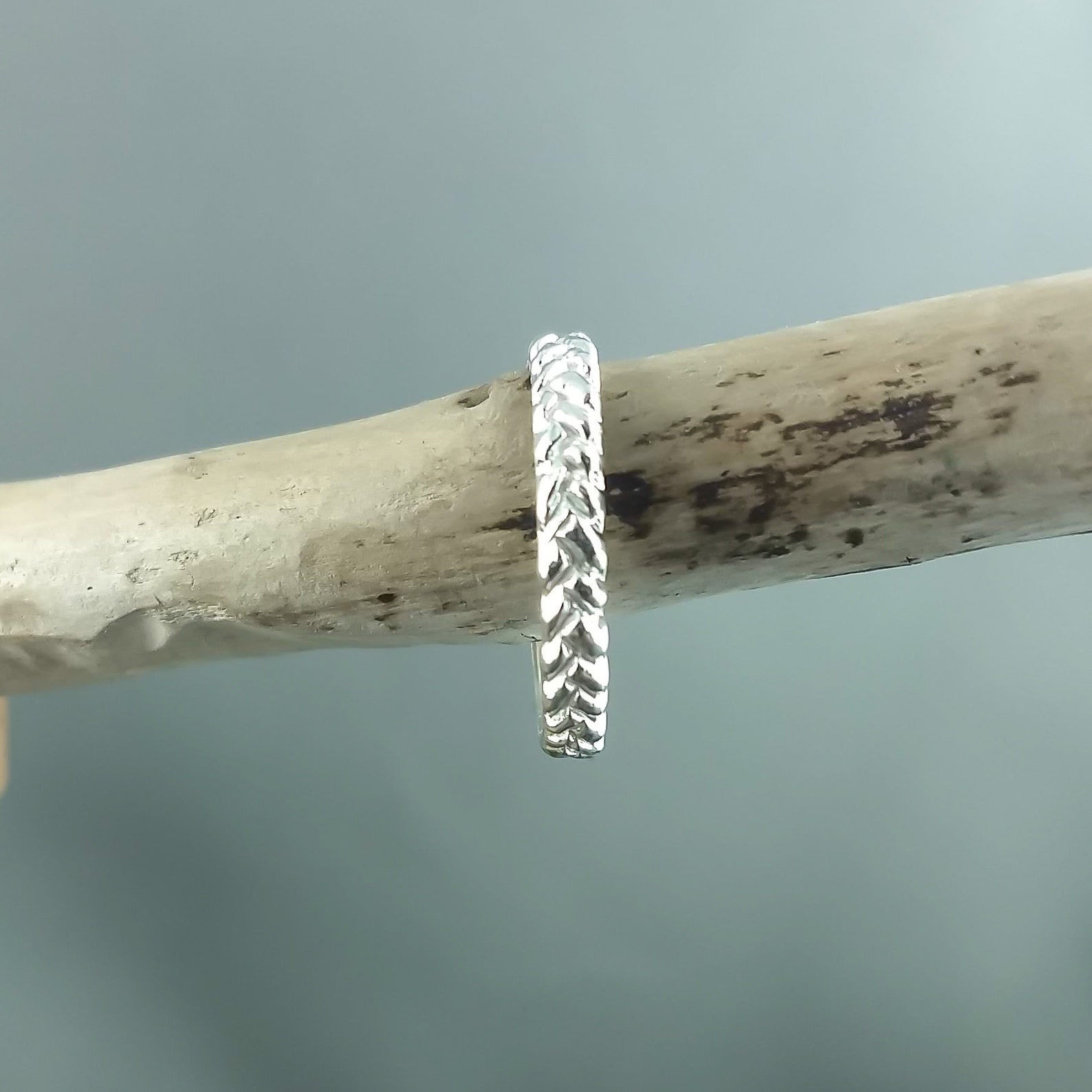 Small Braided Ring, Silver Woven Ring, Simple Wedding Ring, Dainty ...