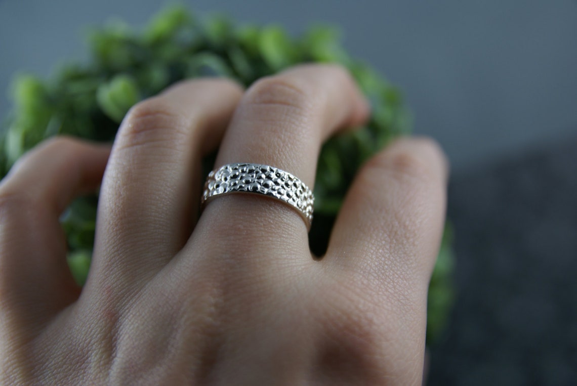 Sterling Silver Stingray Ring, Wedding Ring, Engagement Ring, Women ...