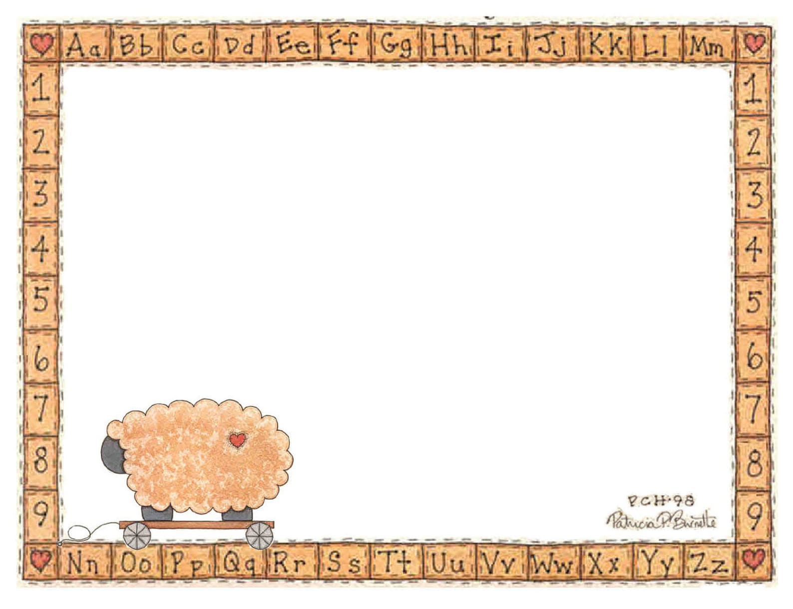 Little Lamb Note Pad - Etsy