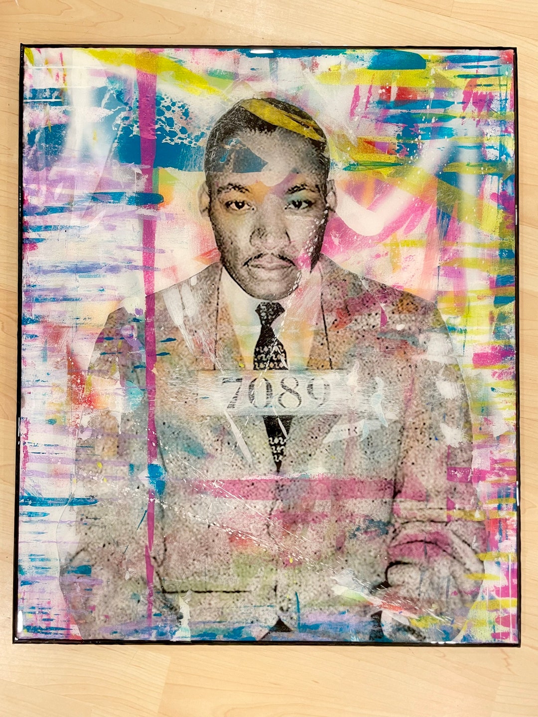 MLK King BLM Hip Hop Vintage Retro Black History Equal Rights Human ...