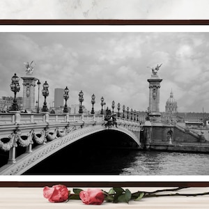 Paris Architecture Photography Print Set, Black and White Paris Wall ...