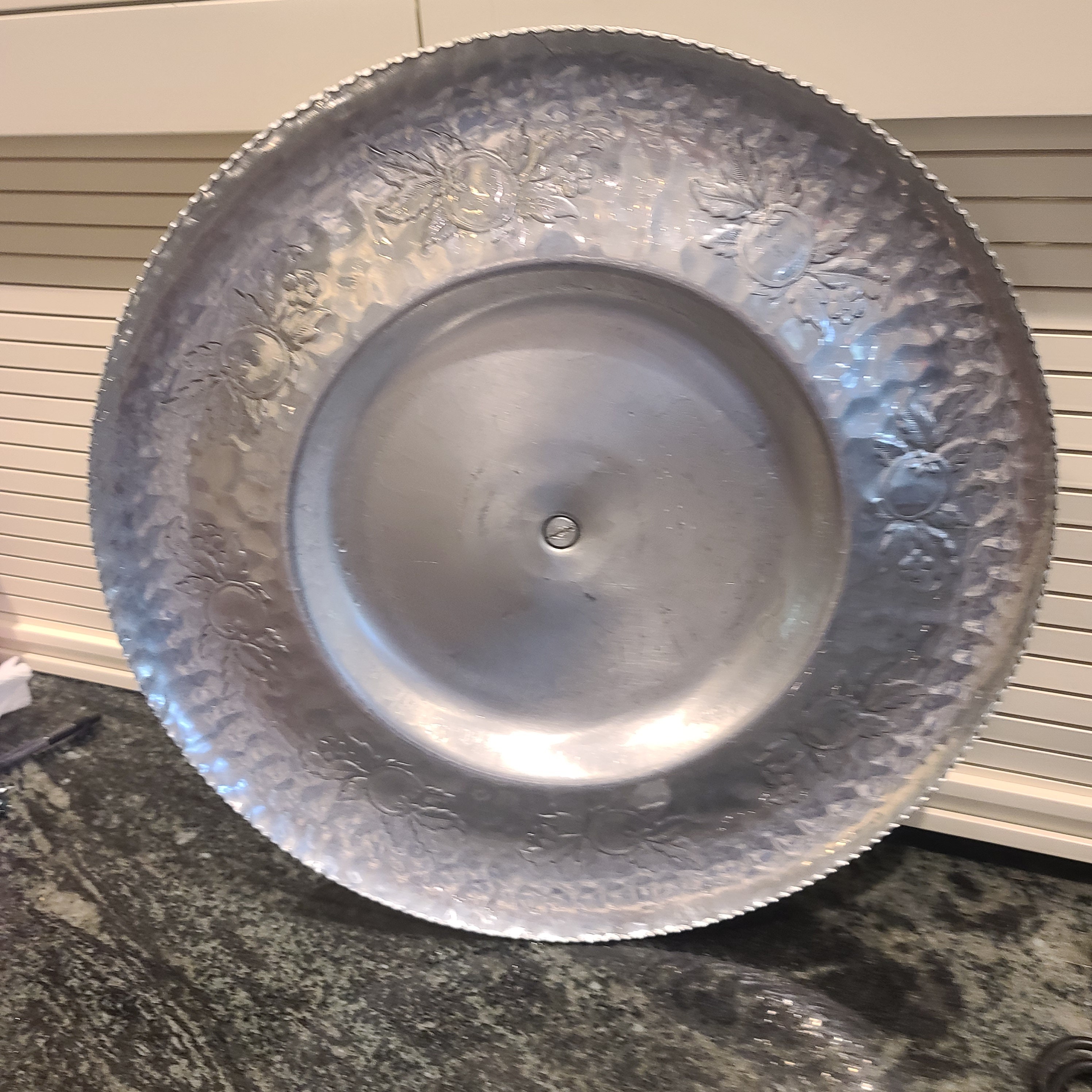 Large Vintage Aluminum Lazy Susan Tray - 17.5"x 4" - Etsy