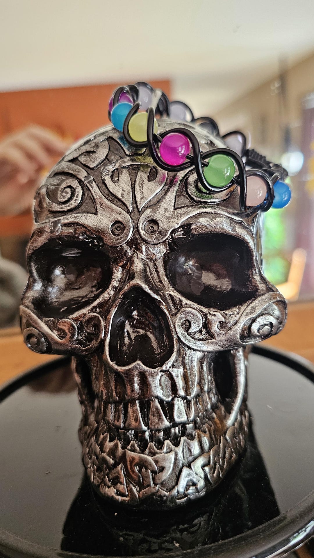 Wednesday Addams Stained Glass Window Bracelet - Etsy