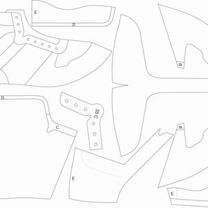 Shoe Pattern - Patrones De Zapatos Y Calzado Deportivo - Sneakers ...