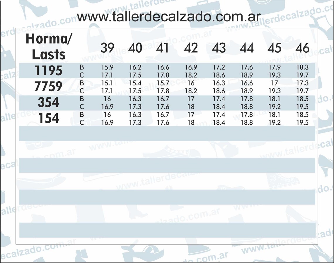 Patrones de calzado ALABAMA 1195 Moldes de zapatos - Etsy México