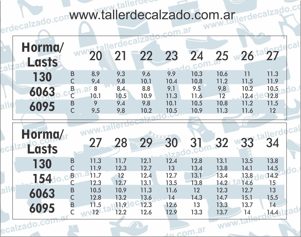 Patrones de calzado CLASE 6381X Moldes de zapatos - Etsy México