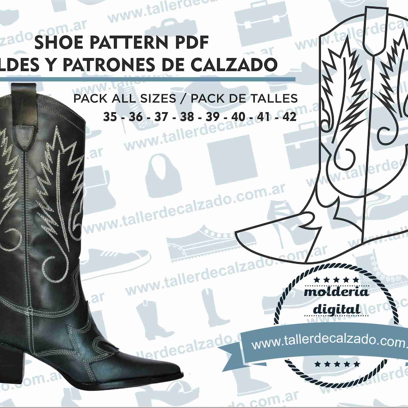 Digital Shoe Last Pattern - Etsy