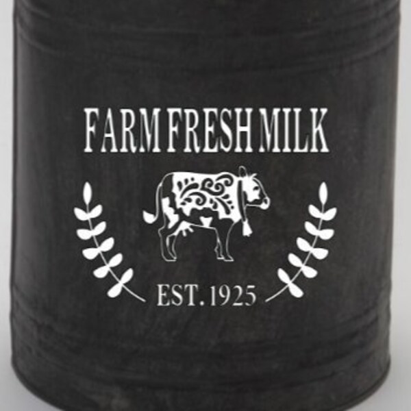 Milk Can - Etsy