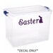 Easter Storage Bin Decal Storage Basket Storage Container - Etsy