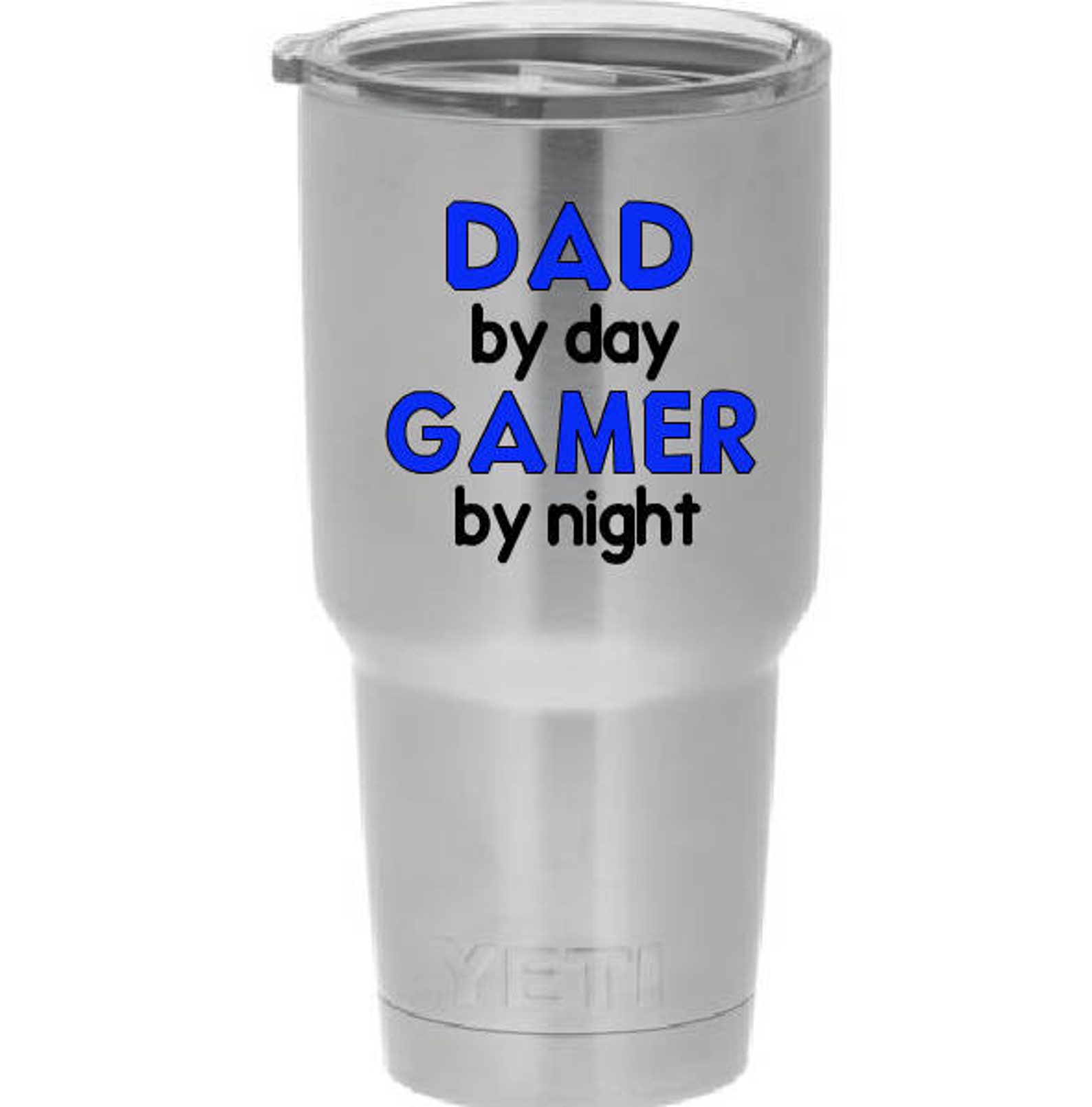 Dad by Day Gamer by Night Decal Father's Day Gift Gamer | Etsy