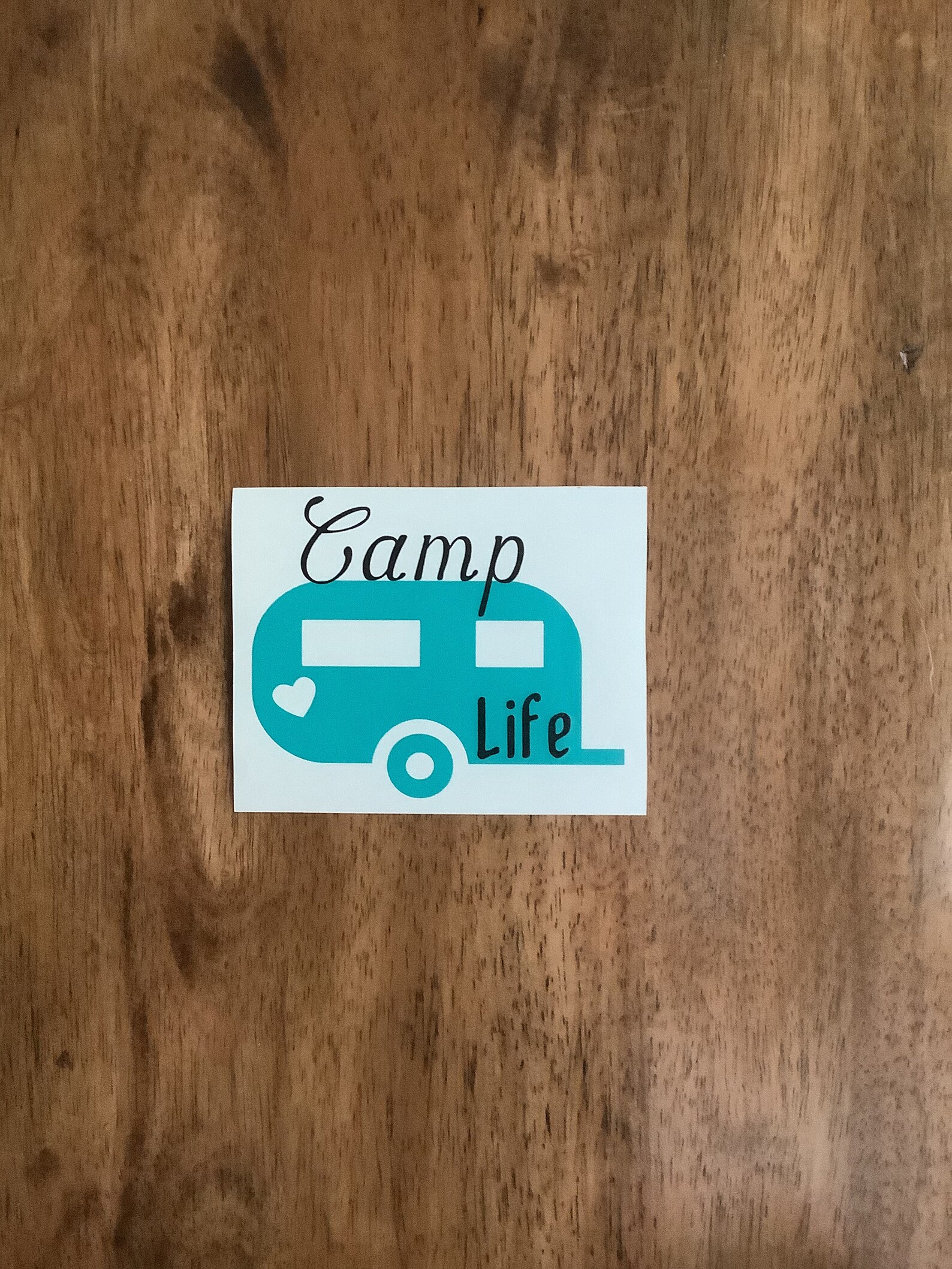 Camp life vinyl sticker camping decal glamp life vinyl | Etsy