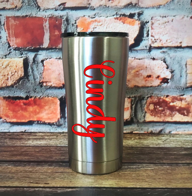 Script Name Decal Cursive Name Decal Custom Name Sticker - Etsy