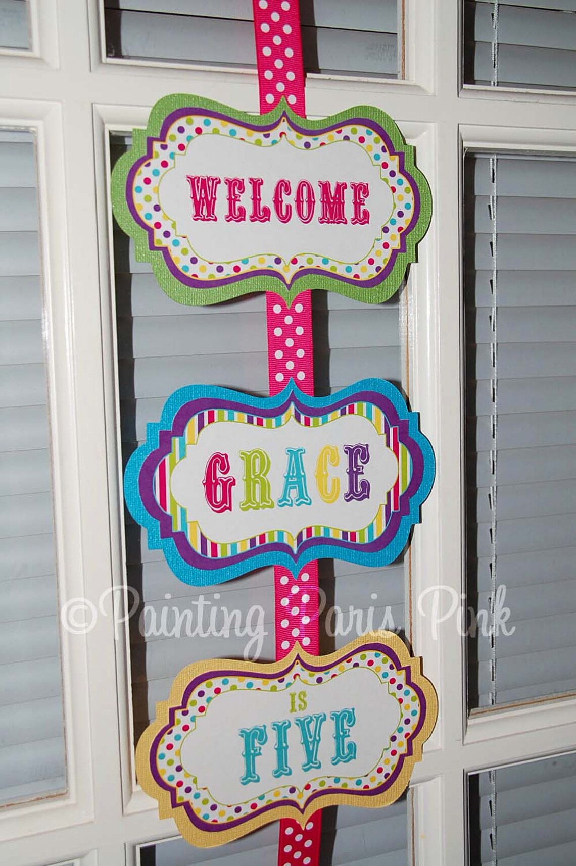 Printable Fancy Welcome Sign Carnival Ride Party Collection | Etsy