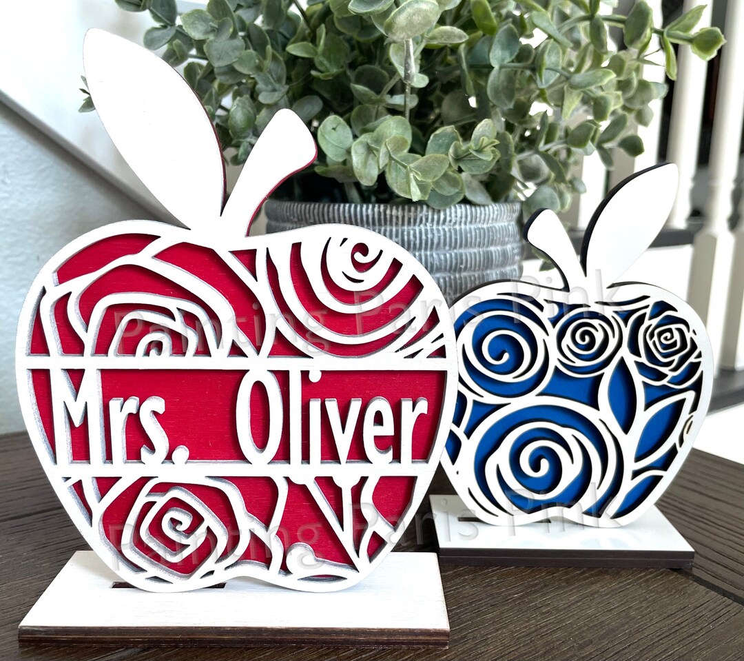 Apple Shelf Sitter Classroom Decor | Teacher | Back to School | Tiered ...