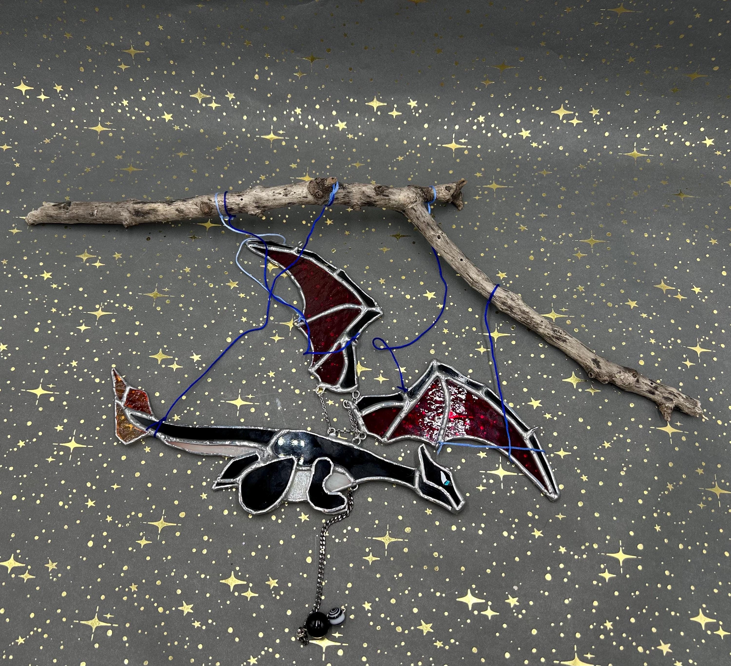 Stained Glass Shiny Charizard Movable Puppet Pokemon - Etsy