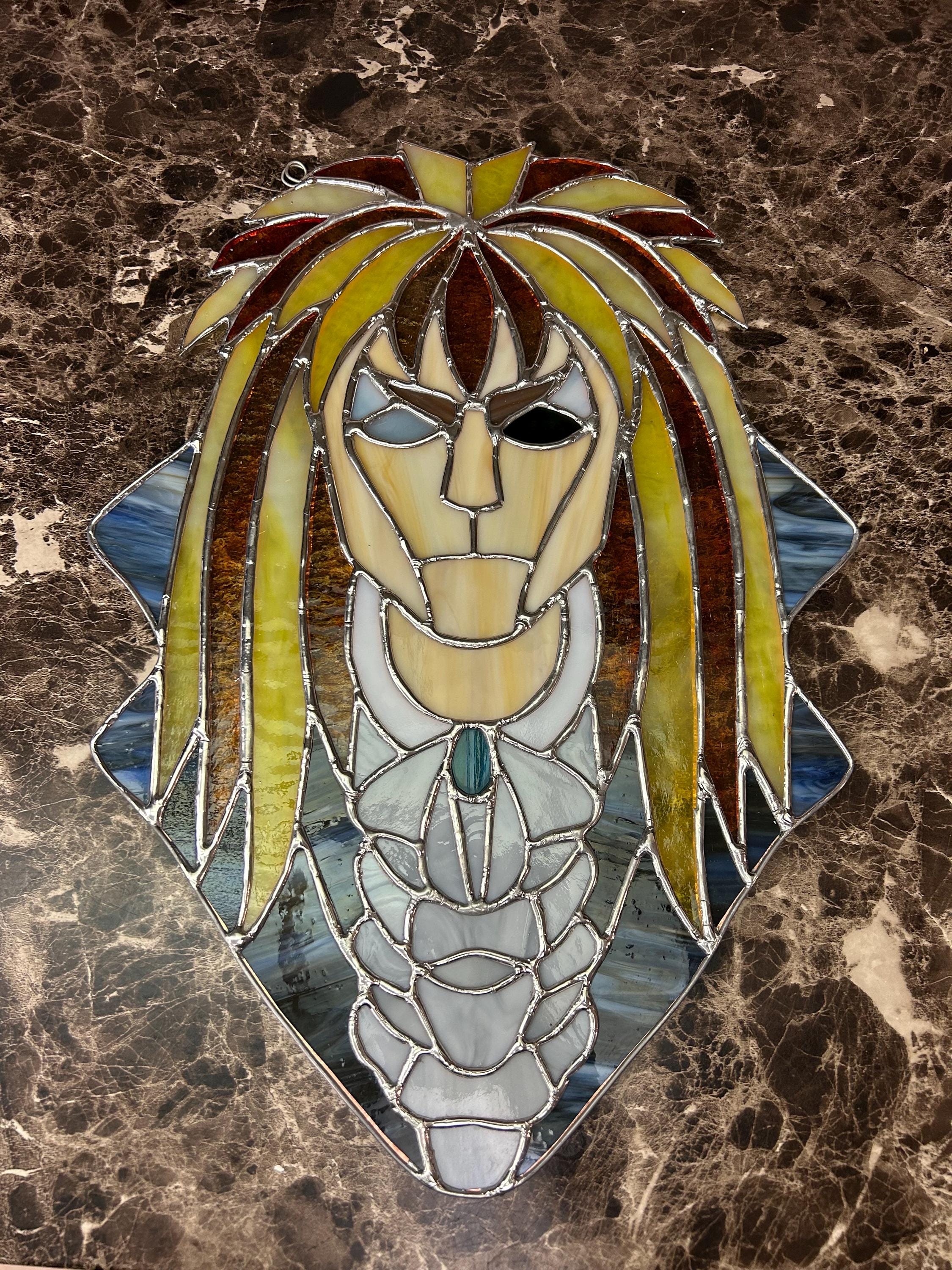 David Bowie Stained Glass Labyrinth Goblin King - Etsy