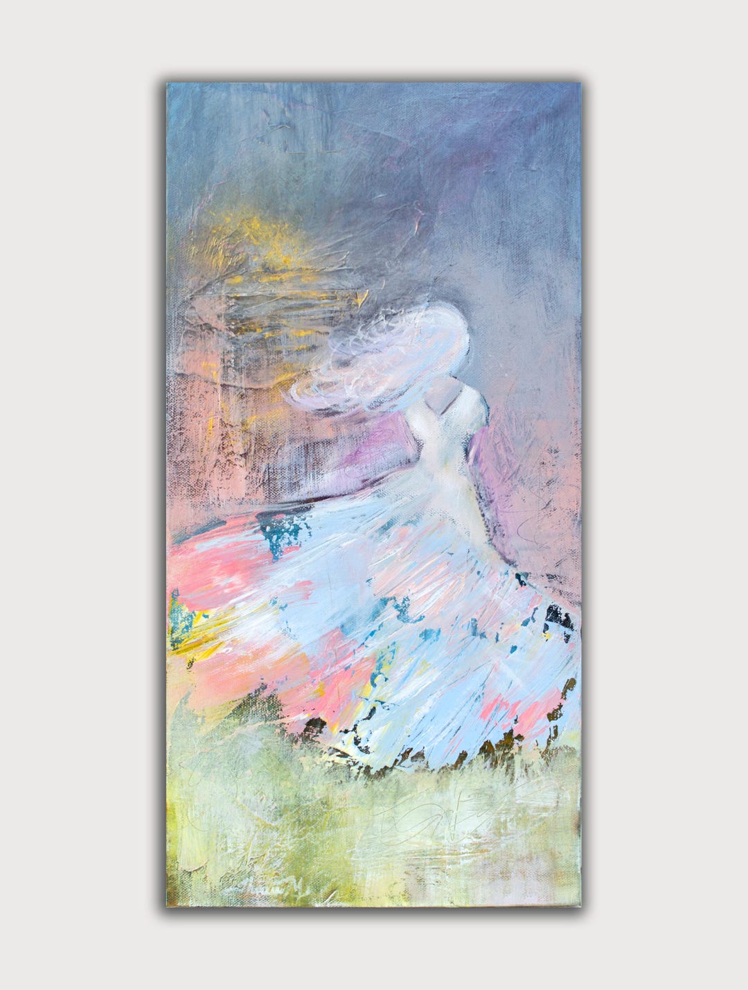 Princess Art Painting, Original Oil Painting, Figurative Abstract Women ...