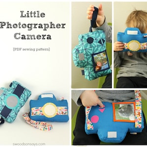 Little Photographer Camera -PDF Sewing Pattern for a Softie - Etsy