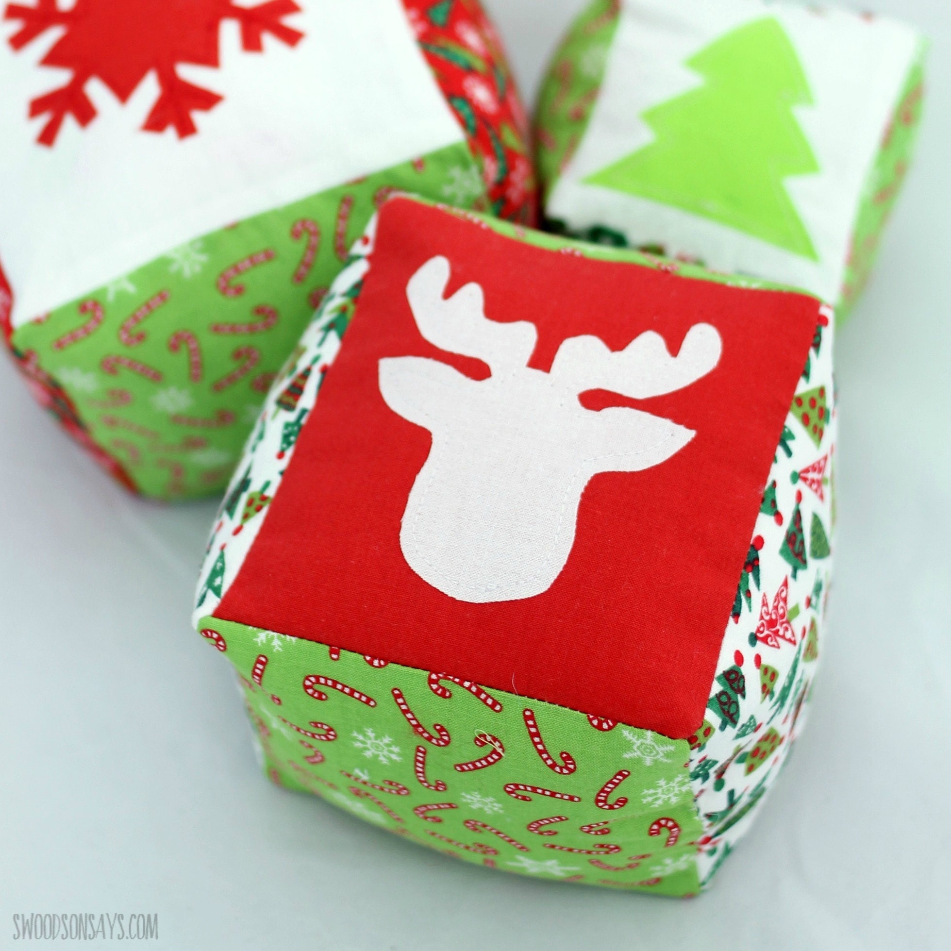 Christmas Baby Blocks PDF Sewing Pattern for a Soft Toys - Etsy