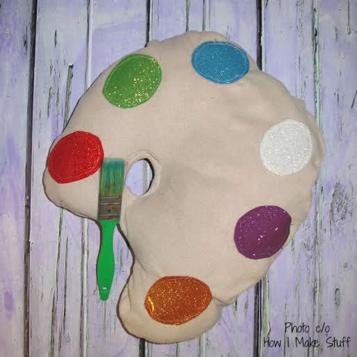 Little Artist Palette - PDF Sewing Pattern for a Softie/puzzle - Etsy
