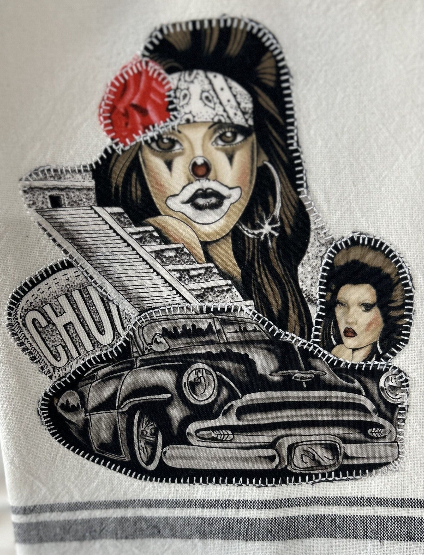 Chola Pin Up Drawing