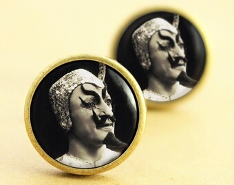 Steampunk Moon Cufflinks Victorian Cuff Links Vintage | Etsy