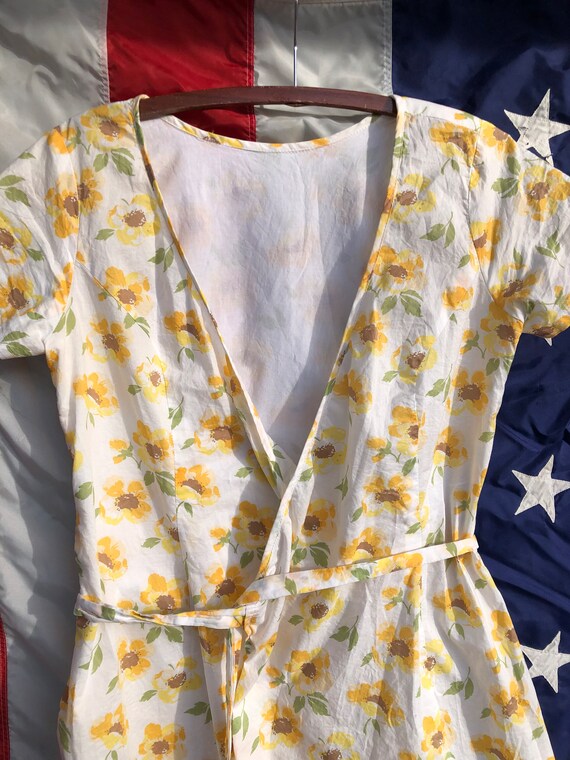 Sunflower Wrap Dress - Gem