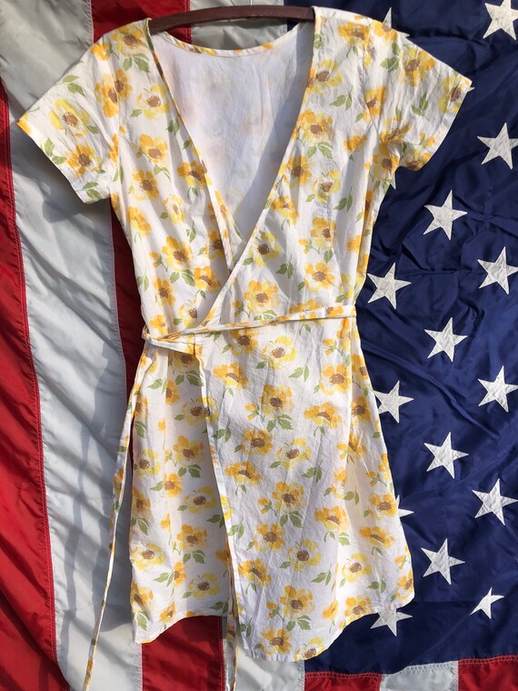 Sunflower Wrap Dress - Gem