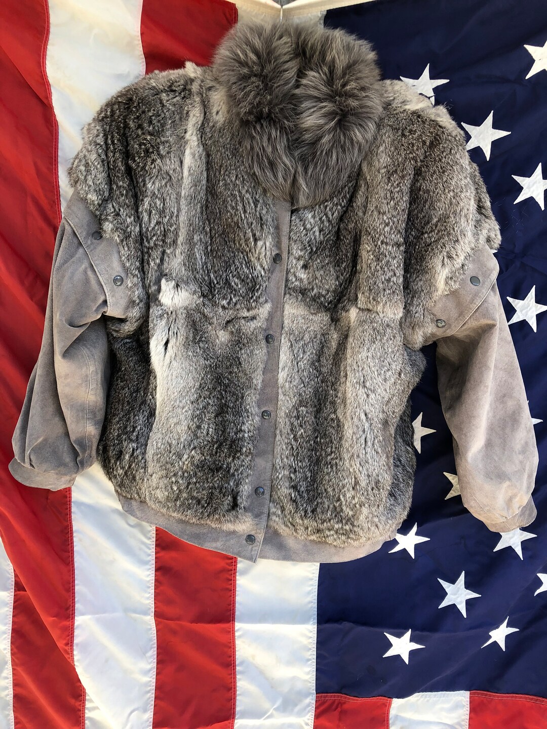 Ultimate 80s Fur Vest/jacket - Etsy