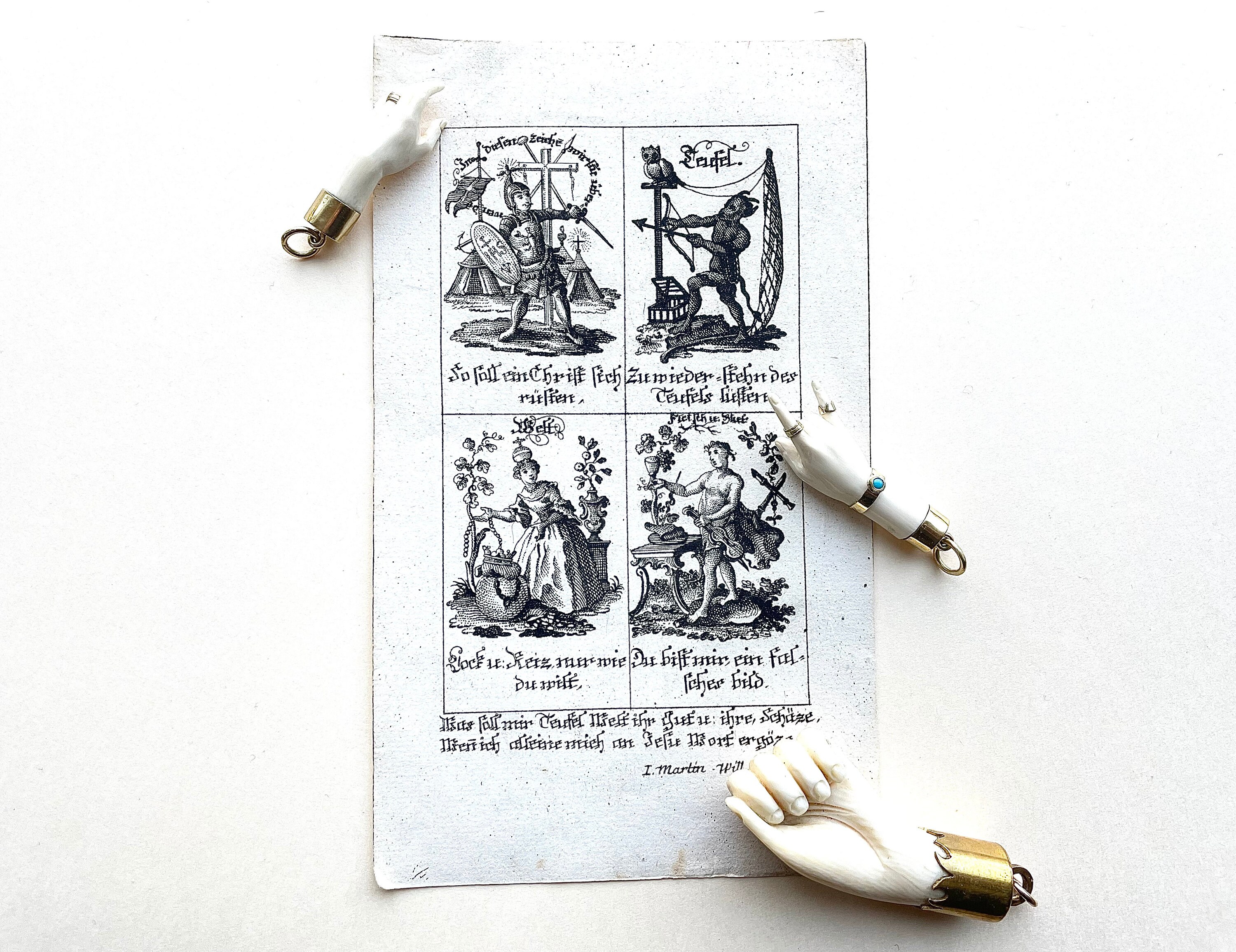 Rare Antique Copper Engraving-1700's the Devil & Other - Etsy Australia