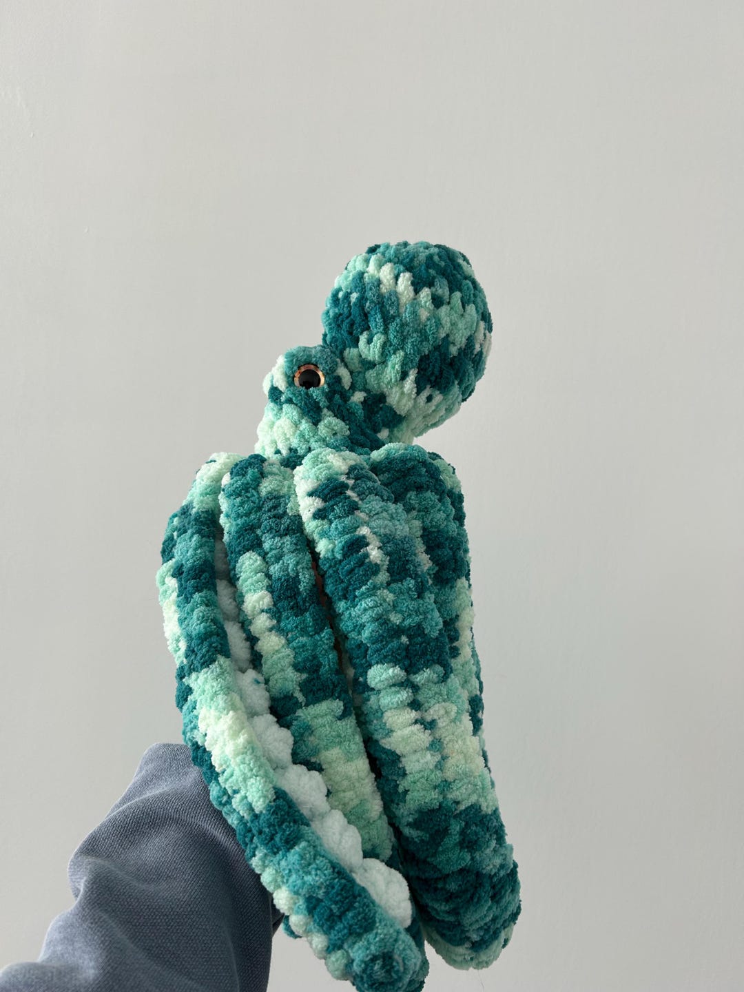 Handmade Crochet Octopus in Variegated Yarns - Etsy