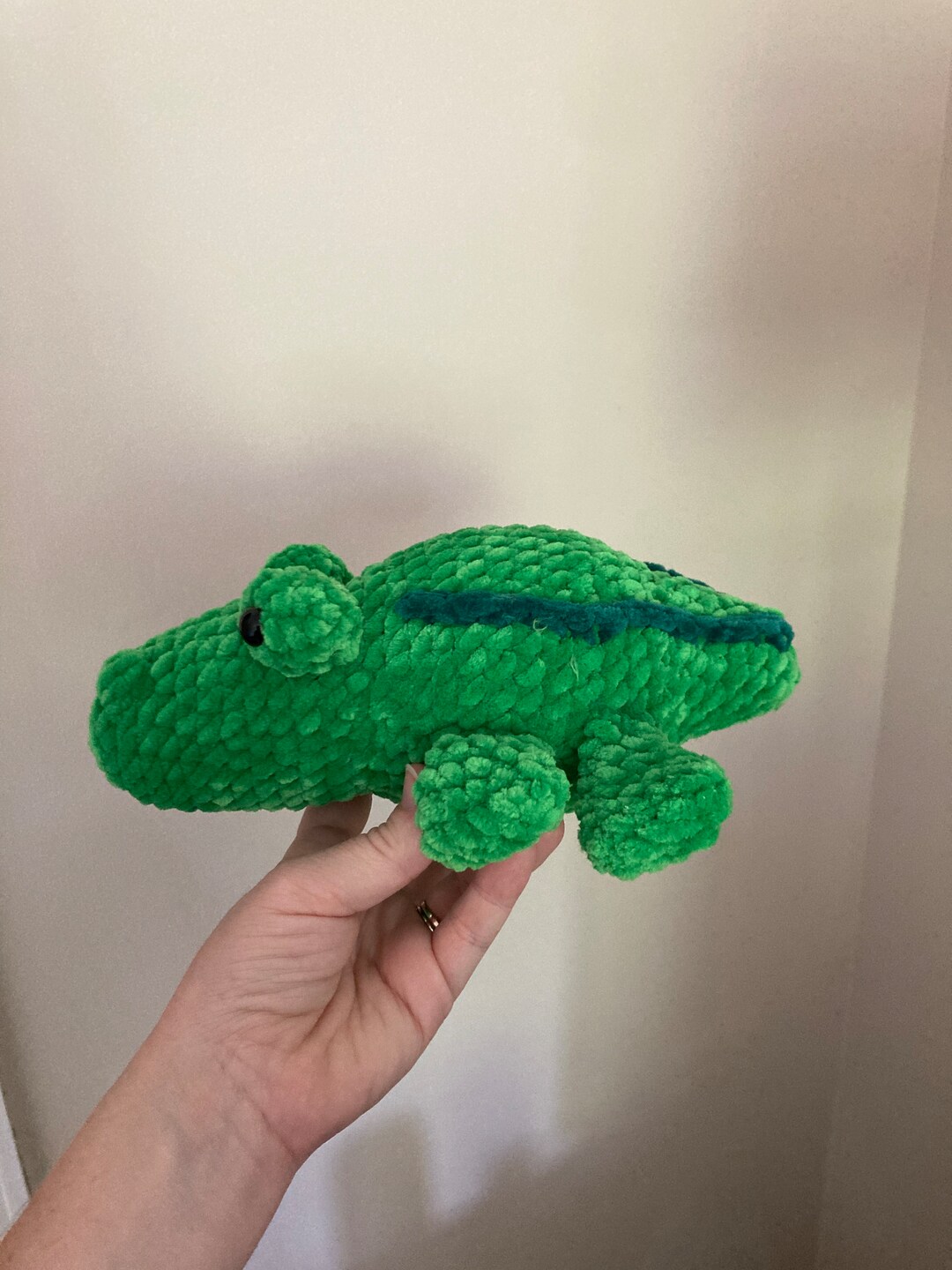 Handmade Crochet Alligator Plushie - Etsy
