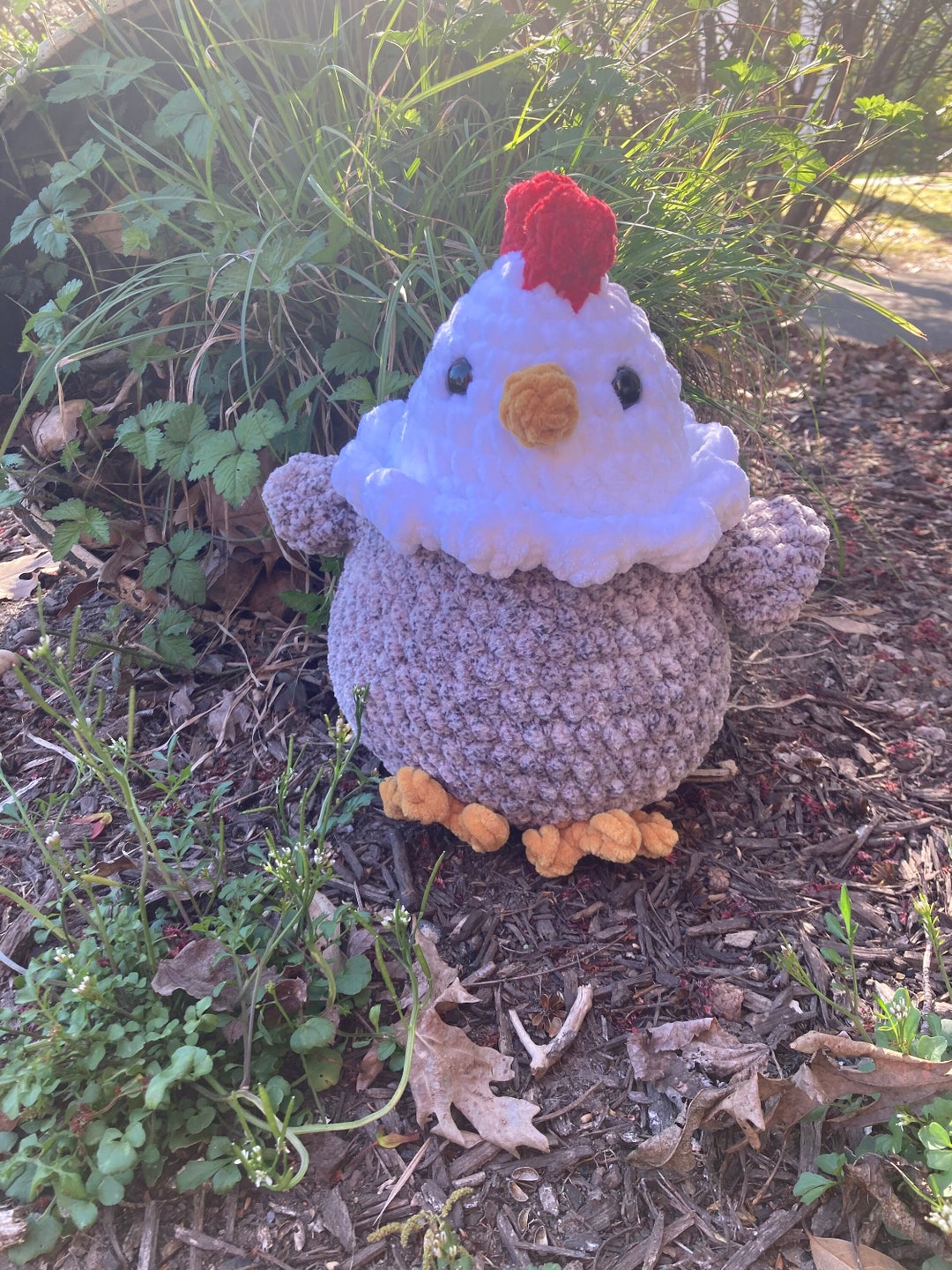 Handmade Crochet Big Fat Hen - Etsy