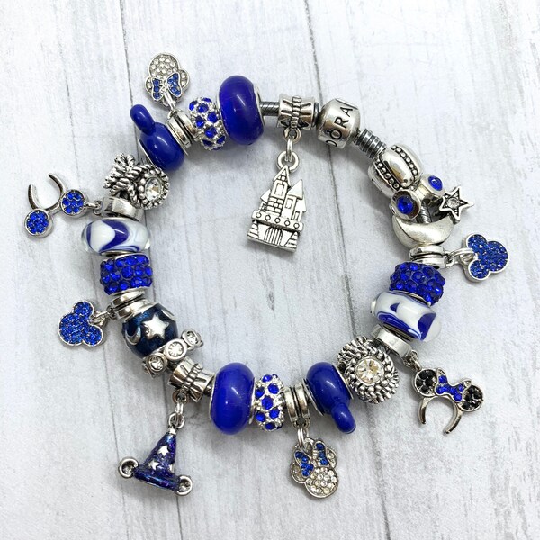 Pandora Mickey and Minnie Charms - Etsy