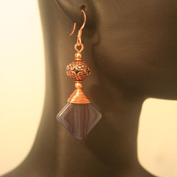 Wire Wrapped Brass Scallop Shell Necklace Set - Etsy